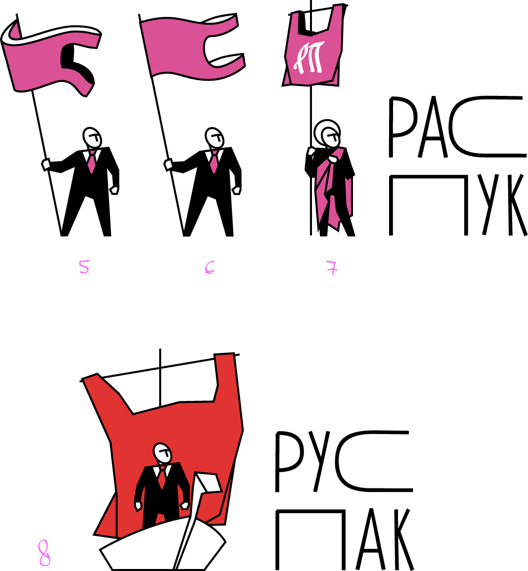 Создание логотипа «Руспака»